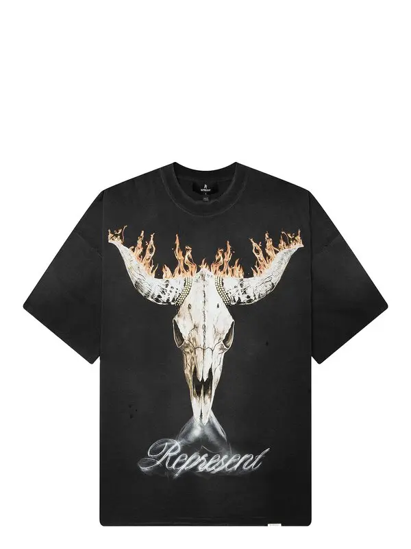 REPRESENT British Cowboys T-shirt - Black