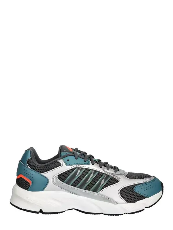Adidas Striped Panelled Sneakers - Grey