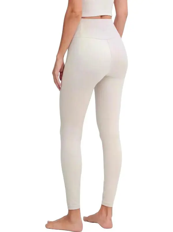 Adidas High-waisted Trousers - Neutrals