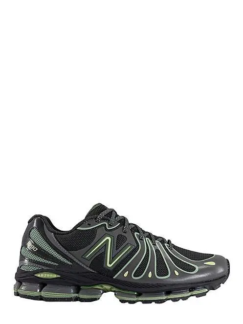NEW BALANCE Abzorb 1890 Mesh Trainers - Faded Black Utility Gree