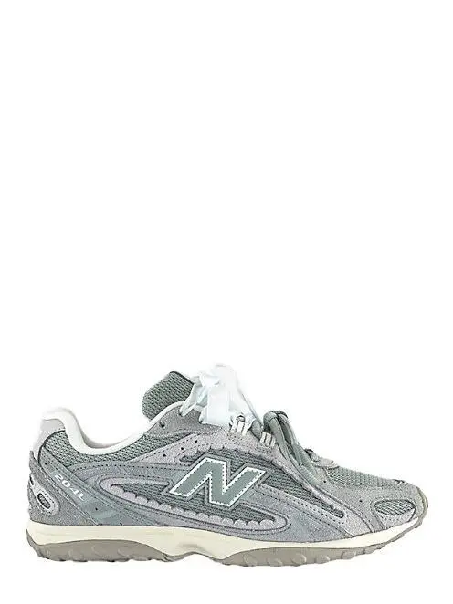 NEW BALANCE 204l Suede And Mesh Trainers - Lone Star Grey Sea Salt