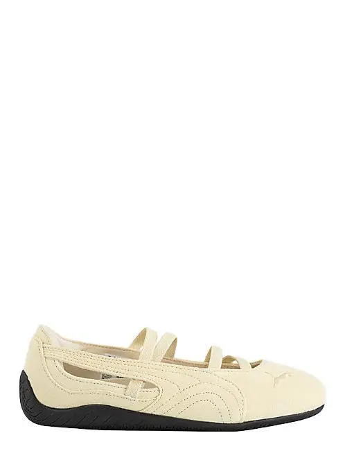 PUMA Speedcat Ballet Suede Trainers - Creamy Vanilla Gum