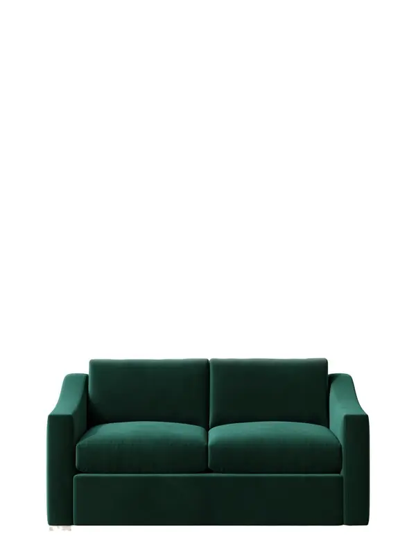 Quince Hollis Slope Arm Sofa - Spruce