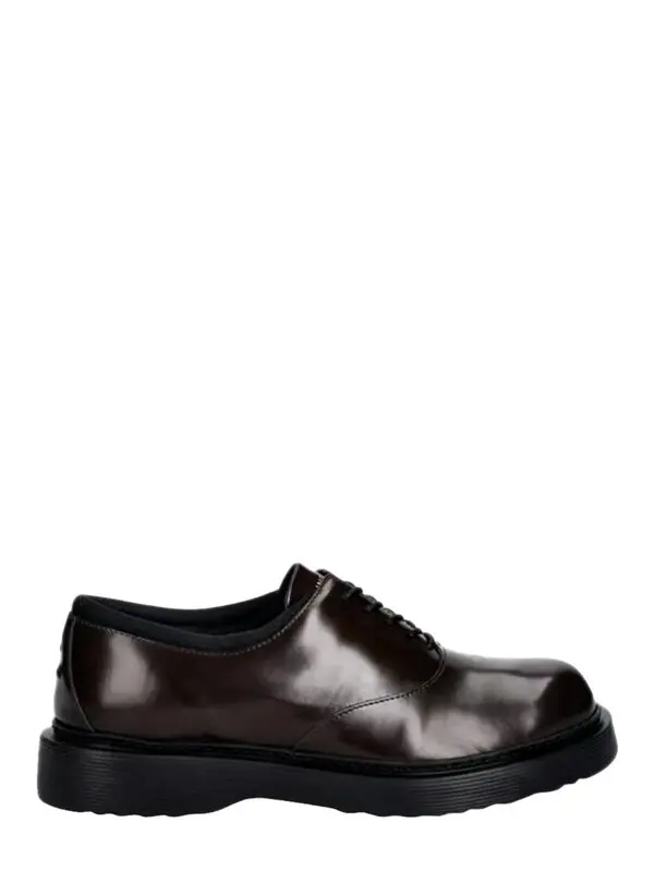 Filling Pieces Leather Derby Shoes - Brown