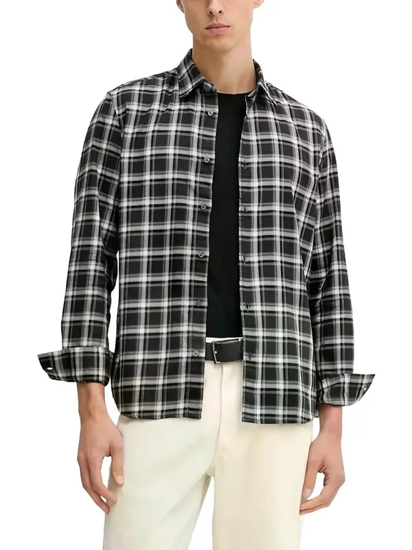 Marc O'polo Check-patterned Shirt - Grey