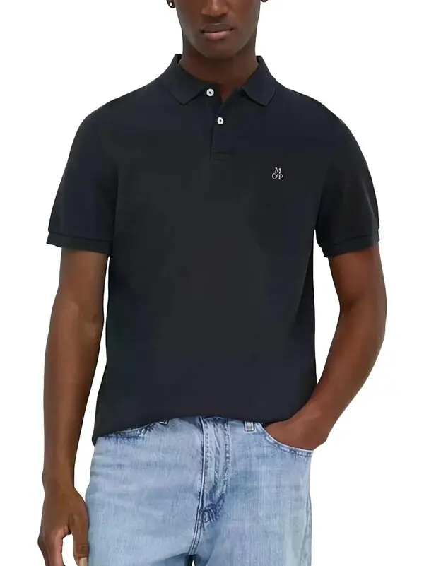 Marc O'polo Logo-detail Polo Shirt - Blue