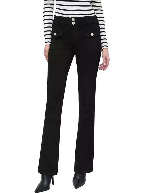 MORGAN Bootcut Pocket Jeans - Black