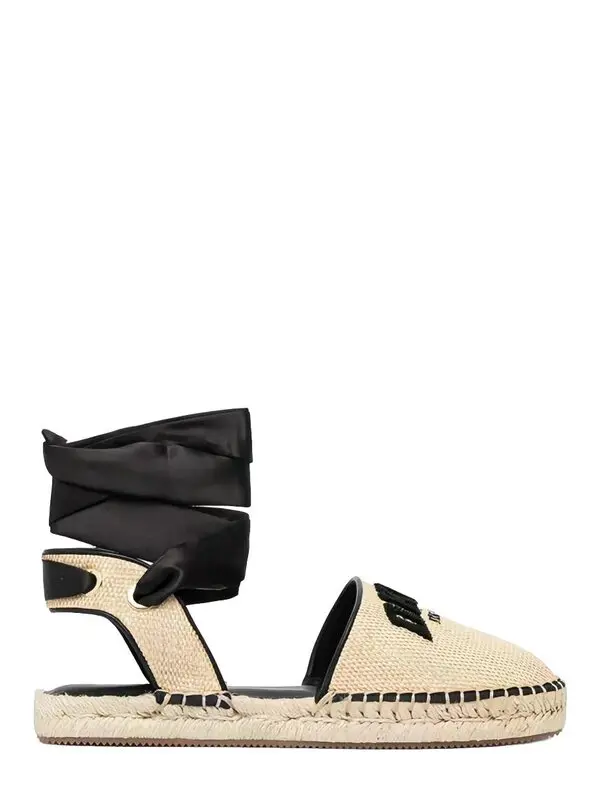 Dkny Embroidered Espadrilles - Neutrals