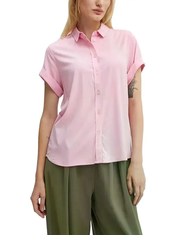 SAMSOE SAMSOE Short-sleeve Shirt - Pink