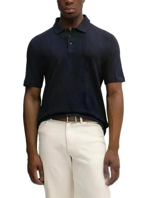 JOOP! Textured Polo Shirt - Blue