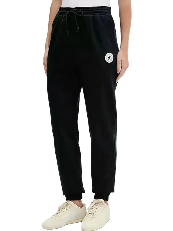 CONVERSE Drawstring Logo Track Pants - Black