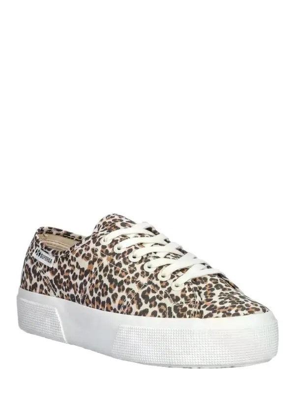 Superga 3740 Leopard-print Sneakers - Neutrals