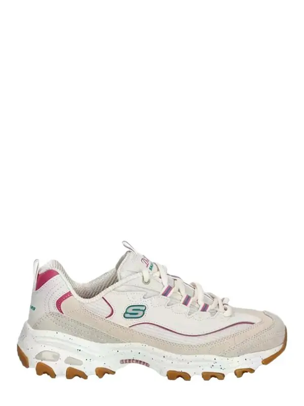 Sketchers Striped Panelled Sneakers - Neutrals