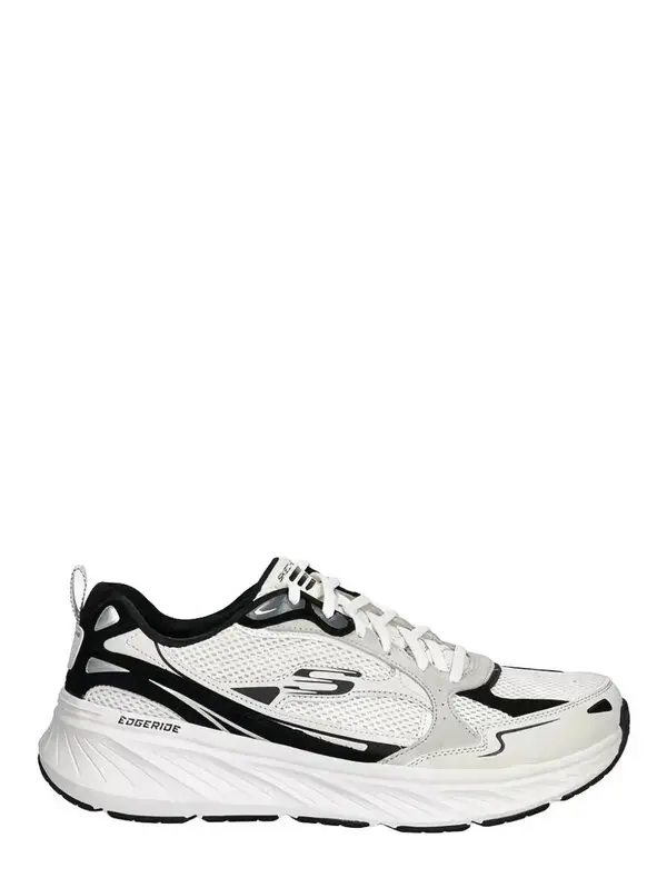 Sketchers Panelled Low Top Sneakers - Neutrals