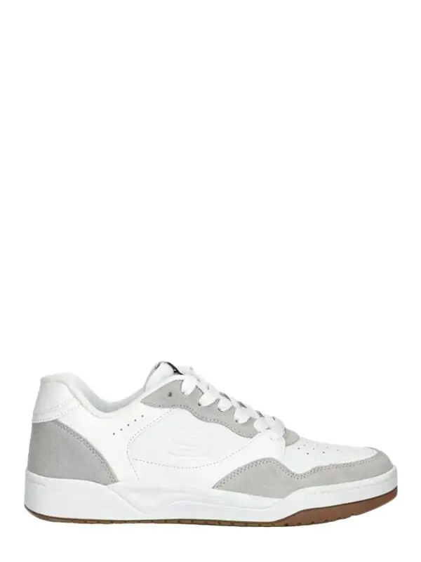 Sketchers Panelled Sneakers - White