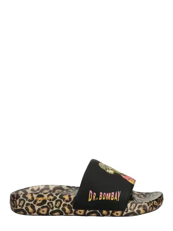 Sketchers X Snoop Dogg Leopard Print Slide - Black
