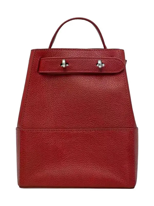 SILVIAN HEACH Textured Top Handle Backpack - Red