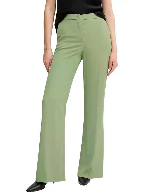 SANDRO FERRONE Flared Trousers - Green
