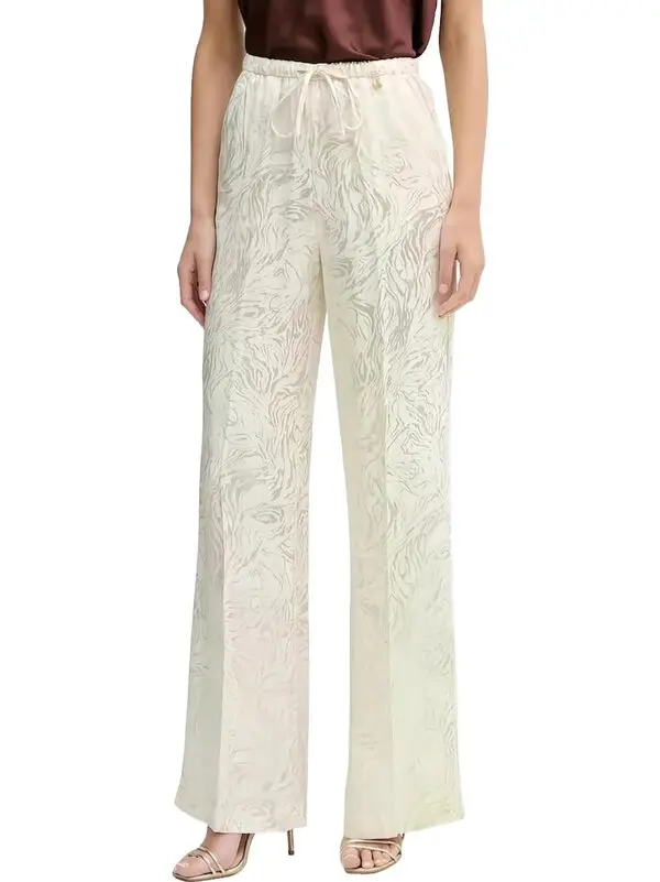 SILVIAN HEACH Patterned Palazzo Pants - Neutrals