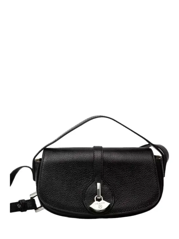 SILVIAN HEACH Toledo Leather Crossbody Bag - Black