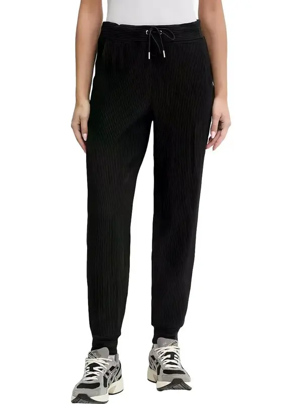 Dkny Logo-patch Track Pants - Black