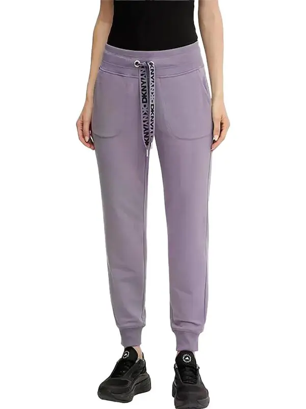 Dkny Drawstring Trousers - Purple