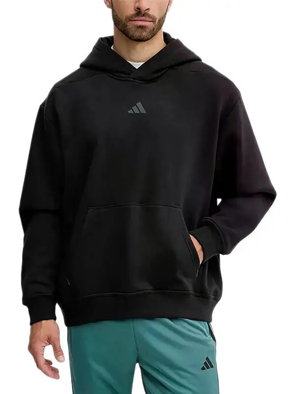 Adidas Logo Hoodie - Black