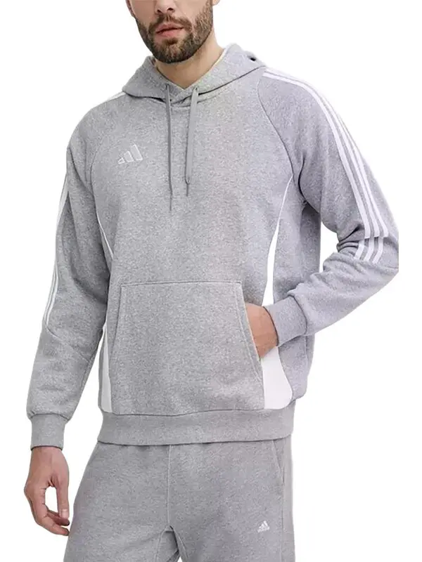 Adidas Logo Hoodie - Grey