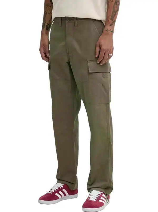 VANS Button-fastening Cargo Pants - Green