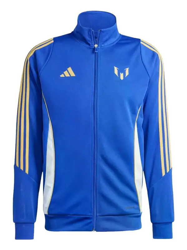 Adidas Three-stripe Track Jacket - Blue