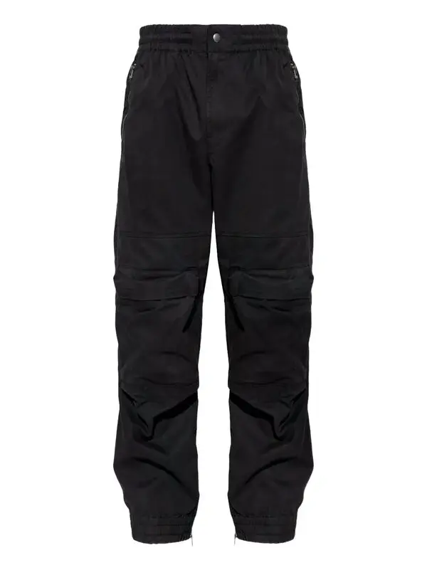 DIESEL® Zipped-pocket Trousers - Black