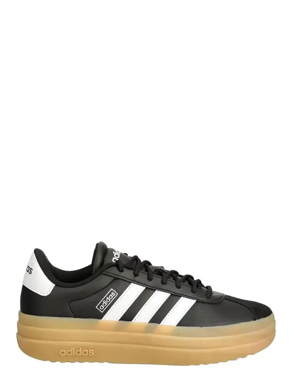 Adidas Three-stripes Lace-up Sneakers - Black