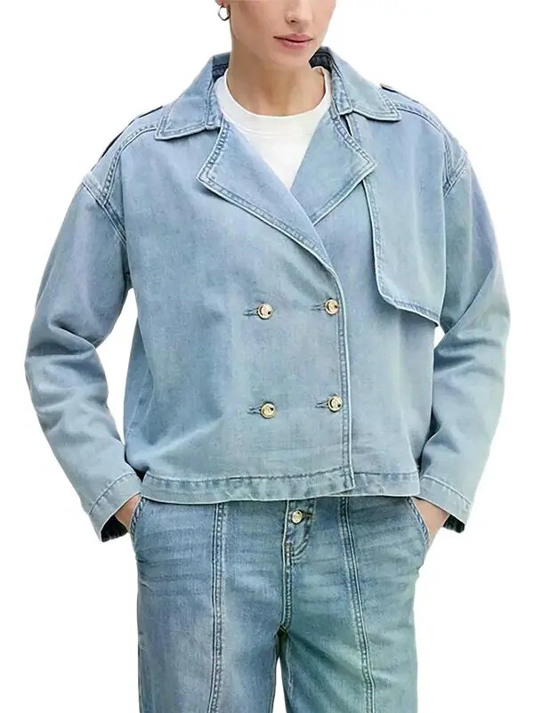 GAUDI Double-breasted Jacket - Blue