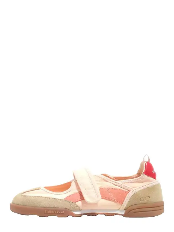 Bimba Y Lola Panelled Ballet Flats - Pink