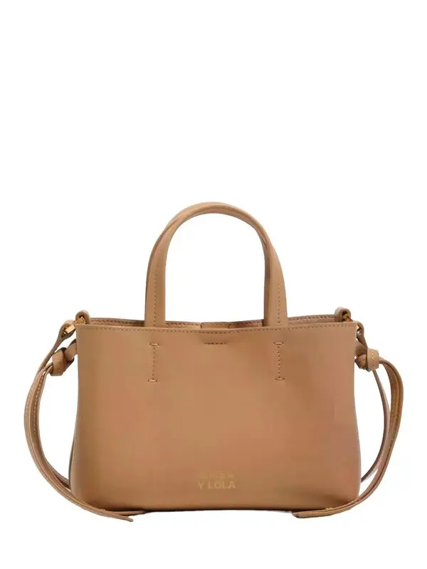 Bimba Y Lola Top Handle Mini Bag - Neutrals