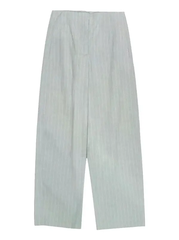 Bimba Y Lola Striped Trousers - Blue