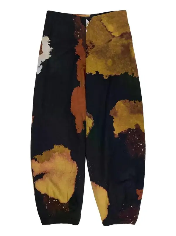 Bimba Y Lola Printed Trousers - Black