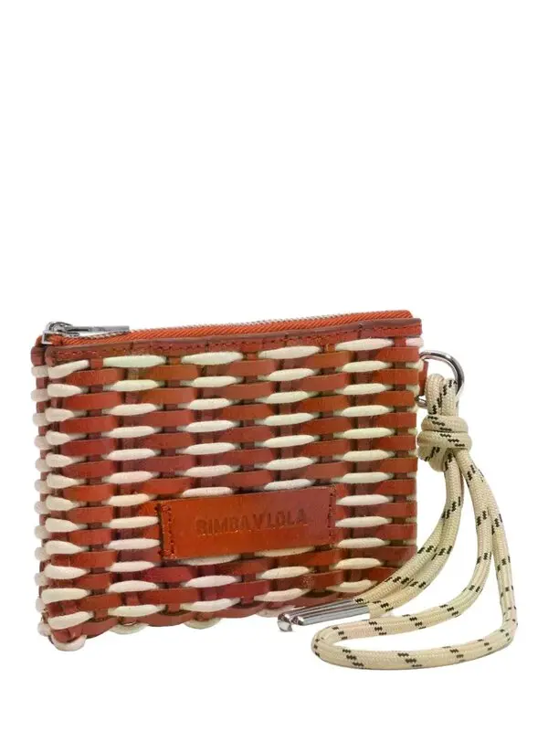 Bimba Y Lola Woven Cord Wallet - Brown