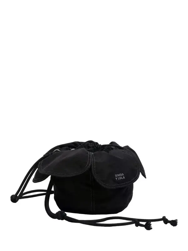 Bimba Y Lola Drawstring Mini Bag - Black