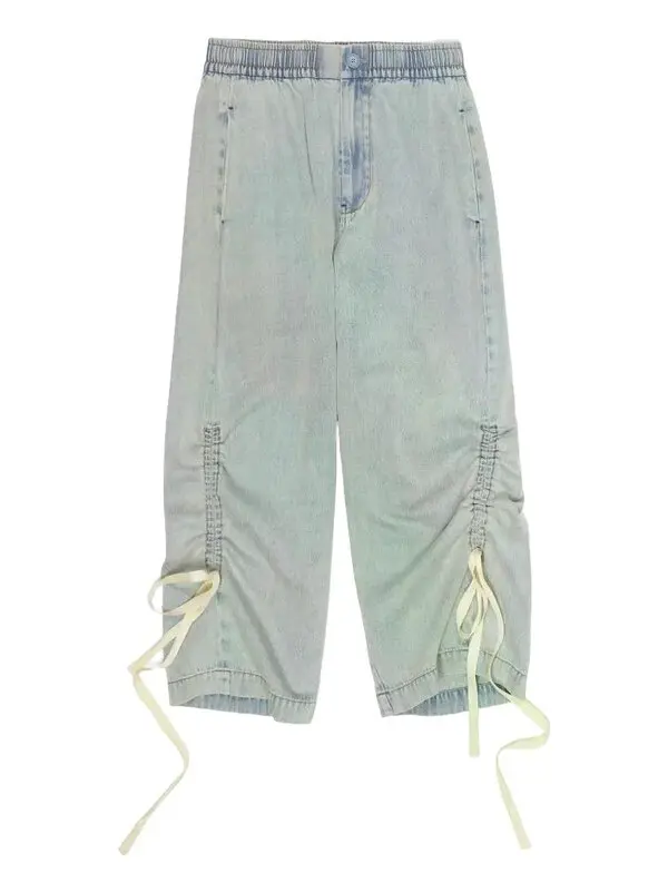 Bimba Y Lola Drawstring Jeans - Blue