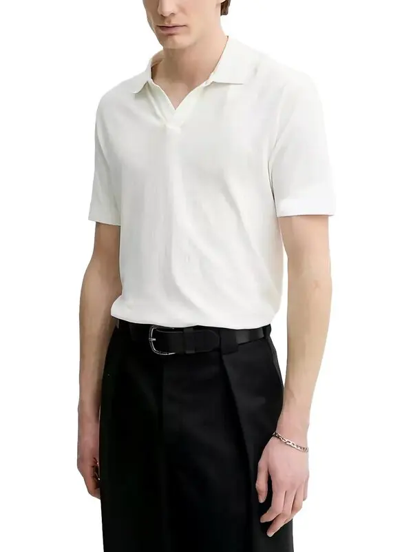 Marc O'polo V-neck Polo Shirt - White