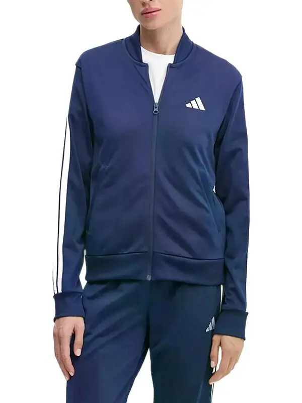 Adidas Stripes Zip Tracksuit - Blue