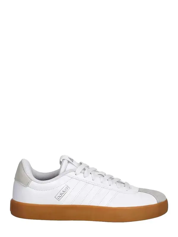 Adidas Stripes Trim Sneakers - White