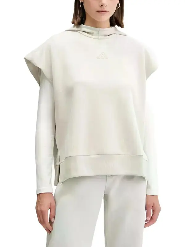 Adidas Soft Lux Oversized Hoodie - Neutrals