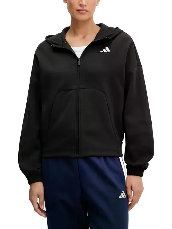 Adidas Zip-up Hoodie - Black