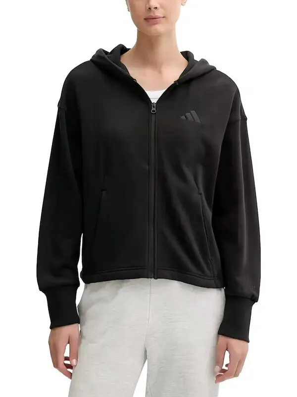 Adidas Zip-up Hoodie - Black