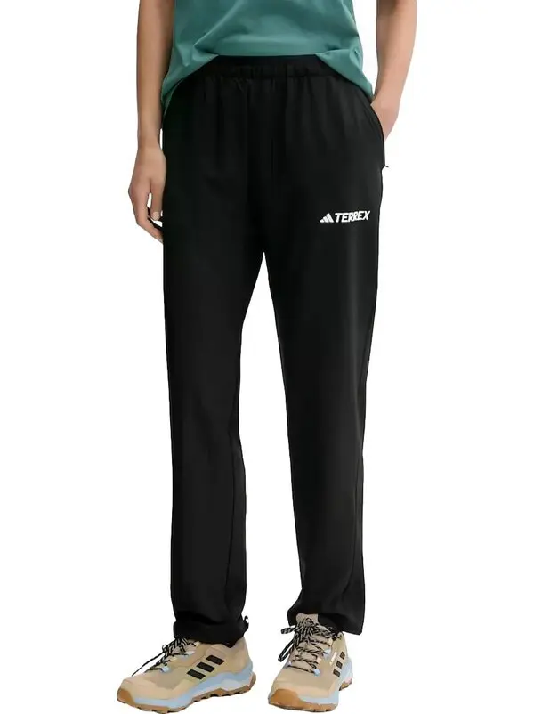 Adidas Logo-print Track Pants - Black