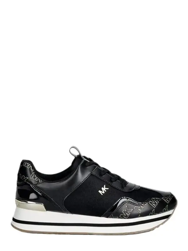 Michael Kors Raina Logo-print Sneakers - Black