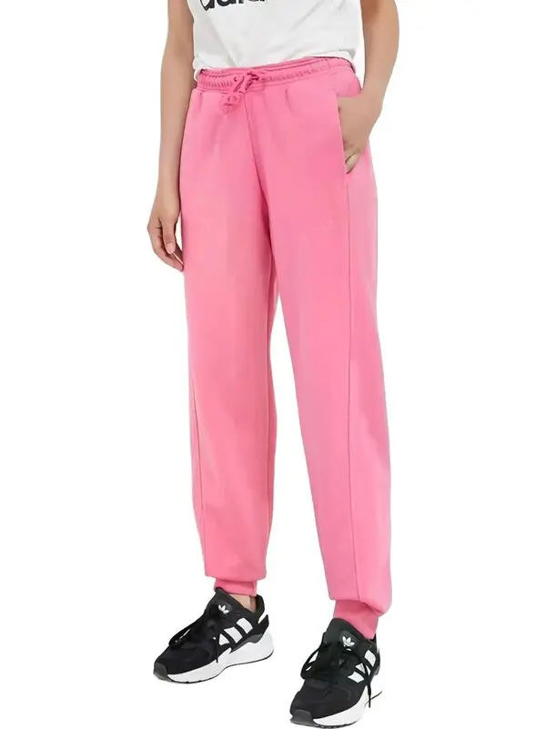 Adidas Embroidered Trousers - Pink
