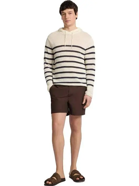 Onia Frank Hooded Sweater - Midnight/egret